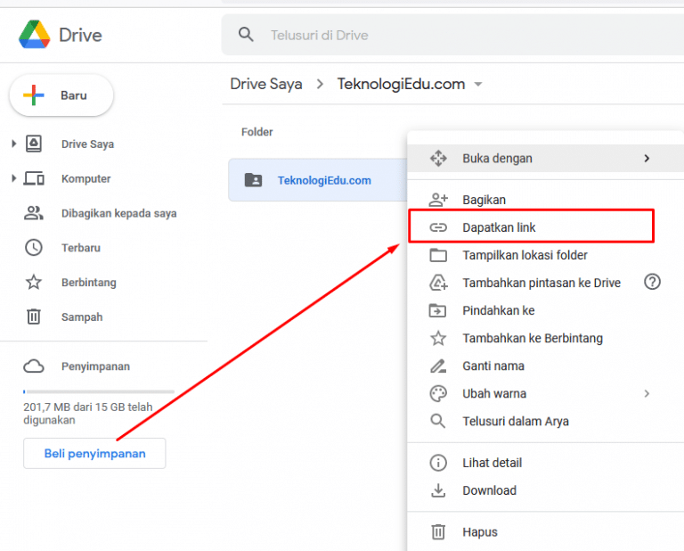 Cara Setting agar Google Drive Tidak Perlu Izin Ketika di Akses Publik